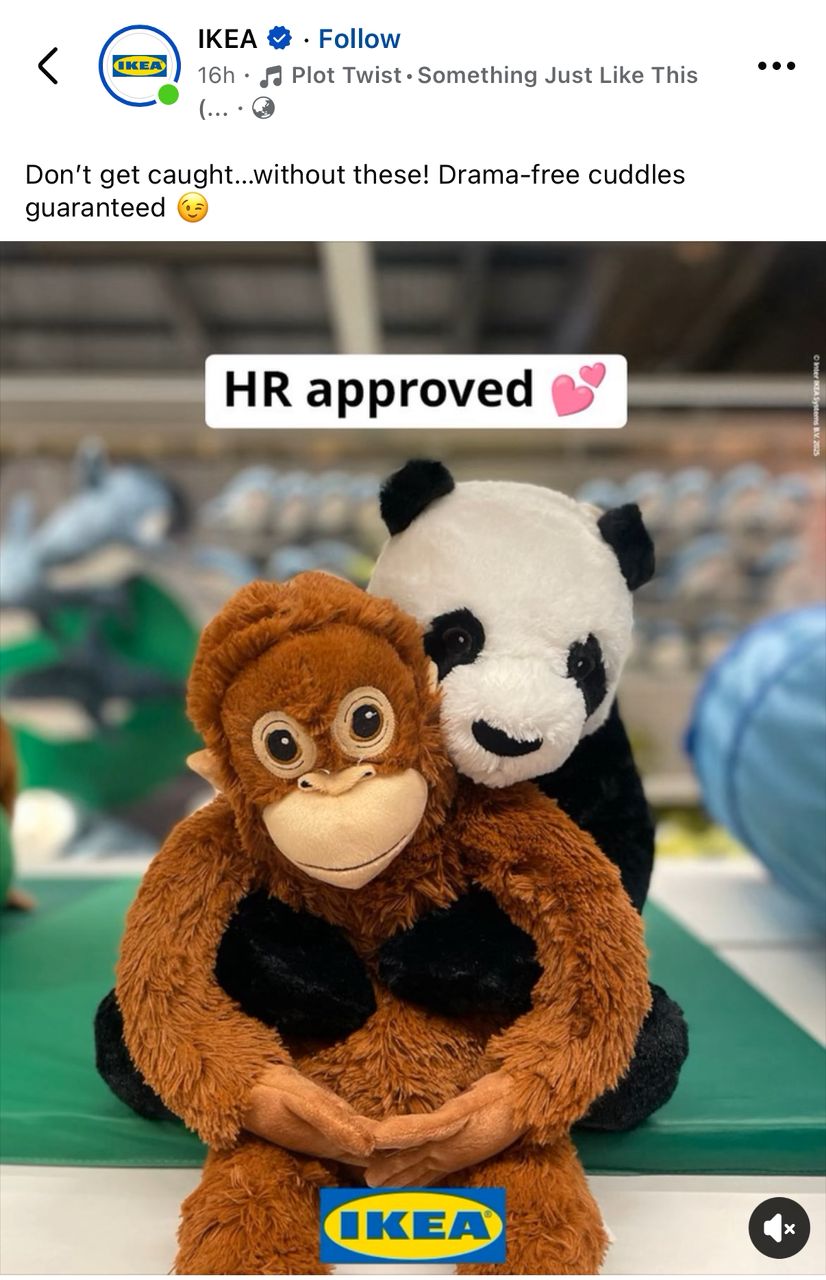 宜家暗讽CEO偷情风波 “这是HR批准的拥抱” | e南洋